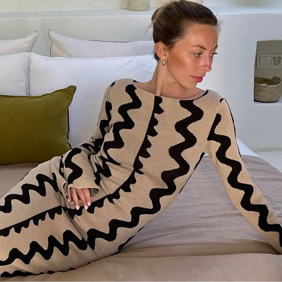 ASOS | Dresses | Rare Nakd Kimono Sleeve Knitted Maxi Dress | Poshmark